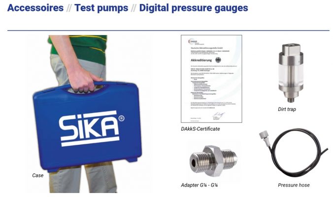 SIKA PNEUMATIC PRESSURE CALIBRATOR - HOP VIET TECH CO., LTD